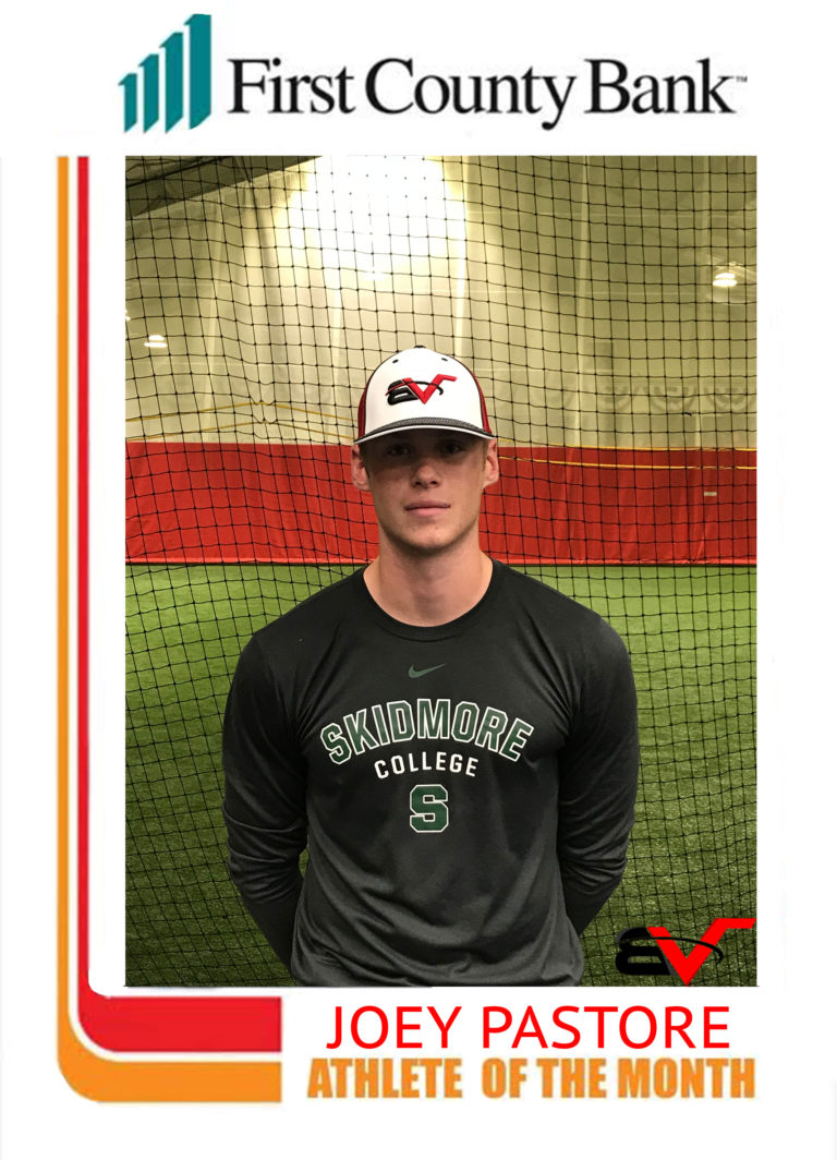 Joey Pastore – First County Bank Athlete of the Month
