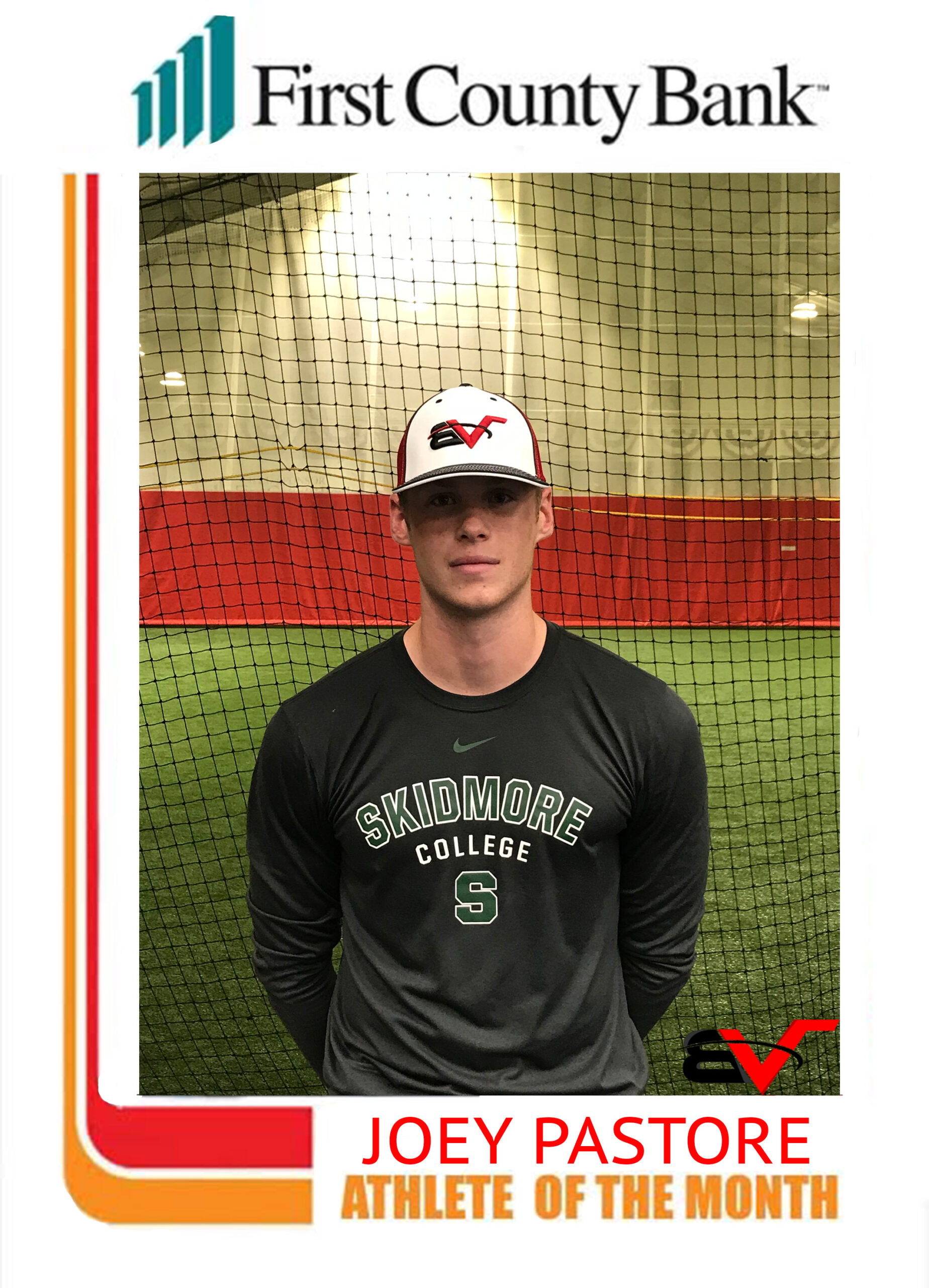 Joey Pastore – First County Bank Athlete of the Month
