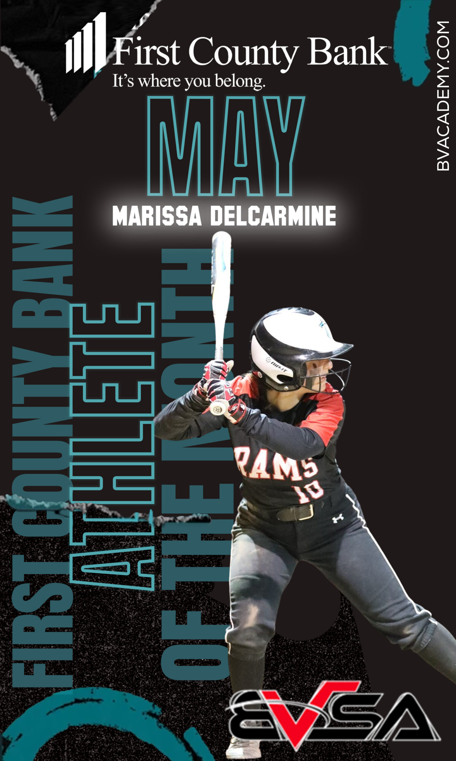 Marissa DelCarmine – First County Bank Athlete of the Month